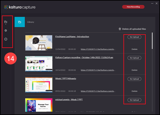 Creating a Screen Recording with Kaltura Capture | Wilmington University